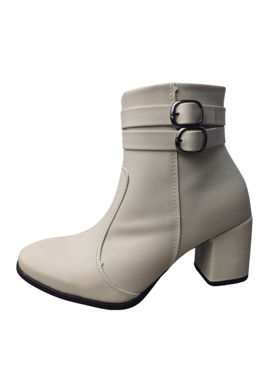 Bota Marina Carvalho Cor Off White - Berti Store